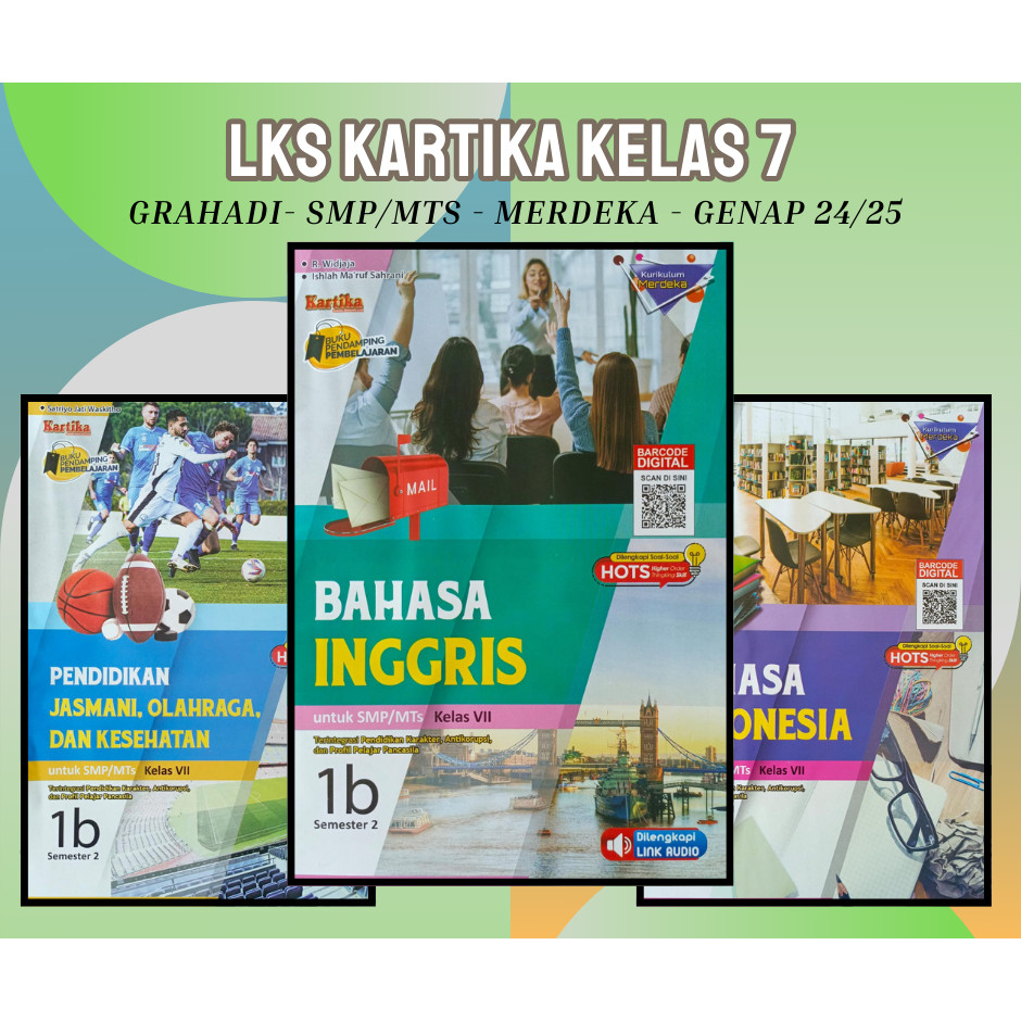 Jual Buku LKS Kartika Simpati Grahadi SMP MTS Kelas 7 Merdeka Genap 2024 2025 - Terbaru | Shopee ...