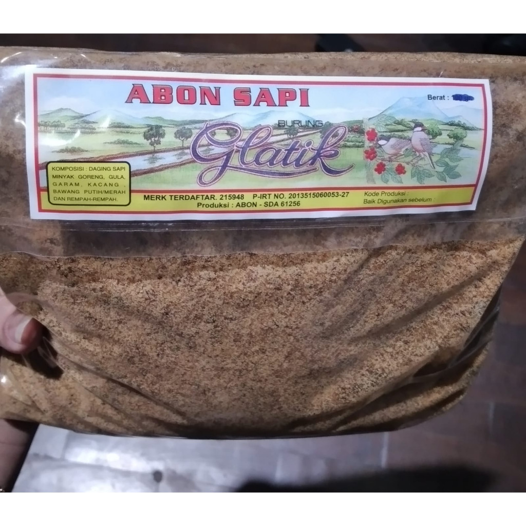 Jual Abon Sapi Cap Burung Gelatik 1kg/ Abon sapi | Shopee Indonesia