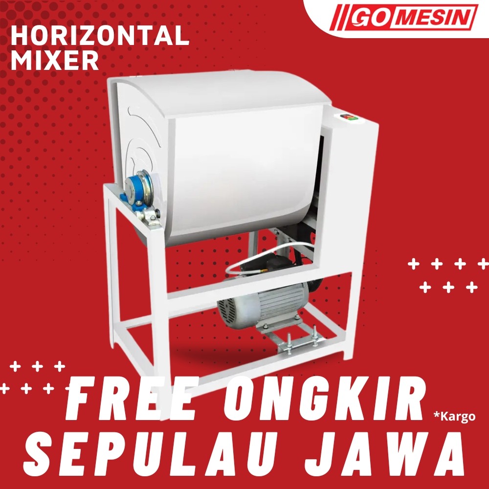 Jual Mixer Horizontal 21 Kg Horizontal Dough Mixer Gomesin GM-HO-25B ...