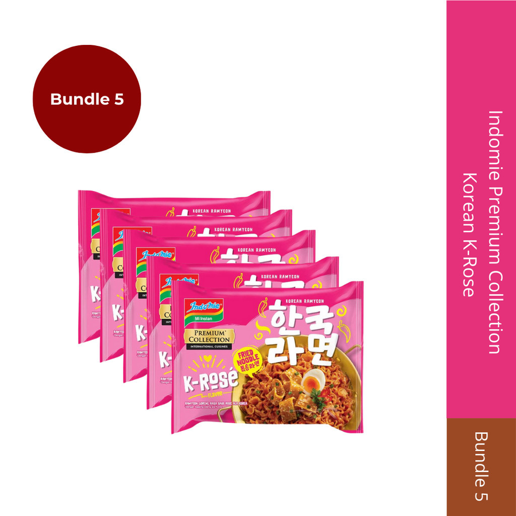 Jual Indomie Premium Collection Korean K- Rose - Bundle 5 | Shopee ...