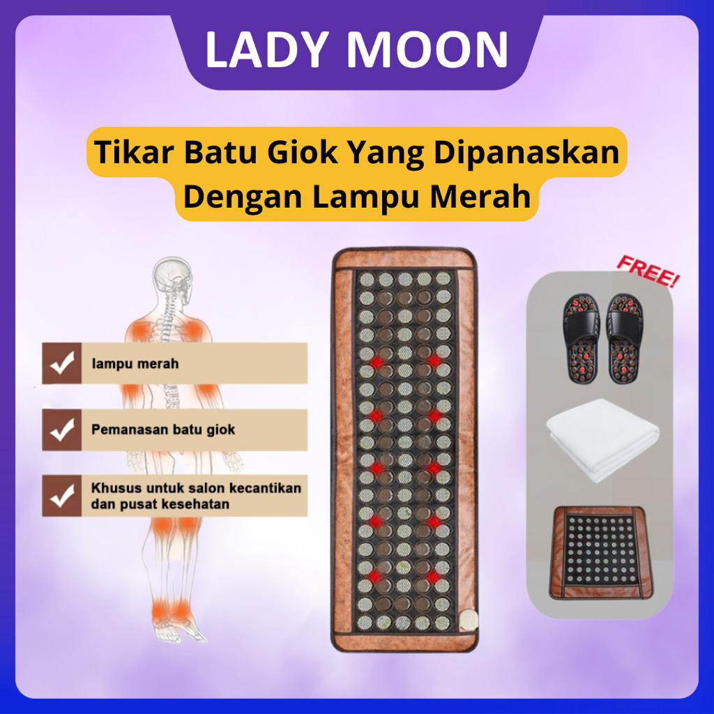 Jual Lady Moon [GARANSI 1 TAHUN] Jade Matras Terapi Kesehatan 2 in 1/3 ...