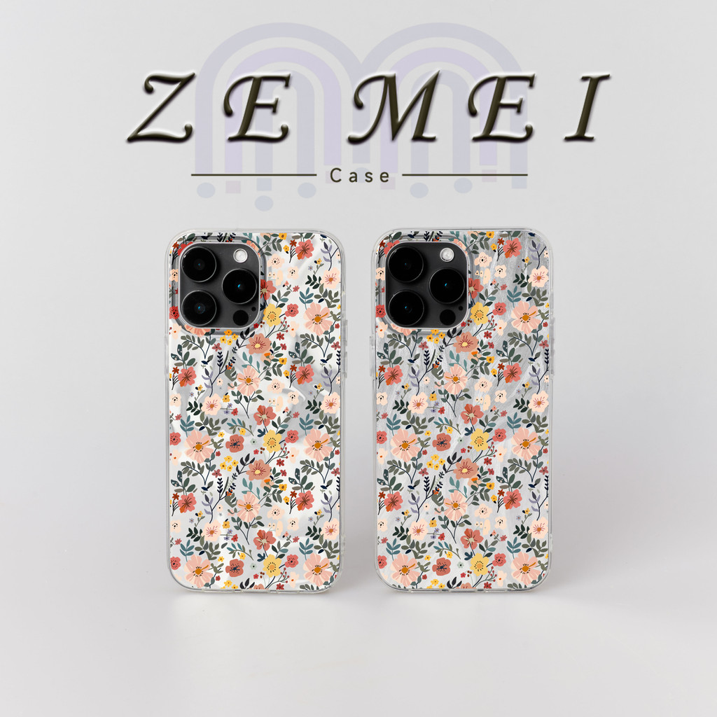 Jual ZE MEI Dreamy Floral Series Casing Samsung A02S A03 A03S A04 A04E ...