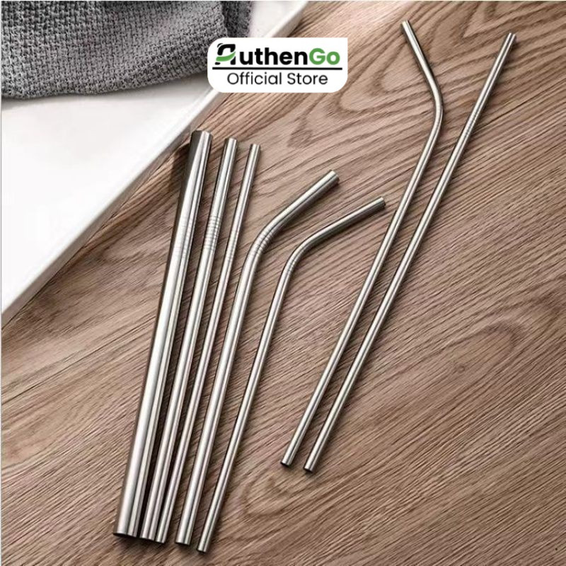 Jual Sedotan Stainless Steel Souvenir Straw Lurus Bangkok Besi Stainlis ...