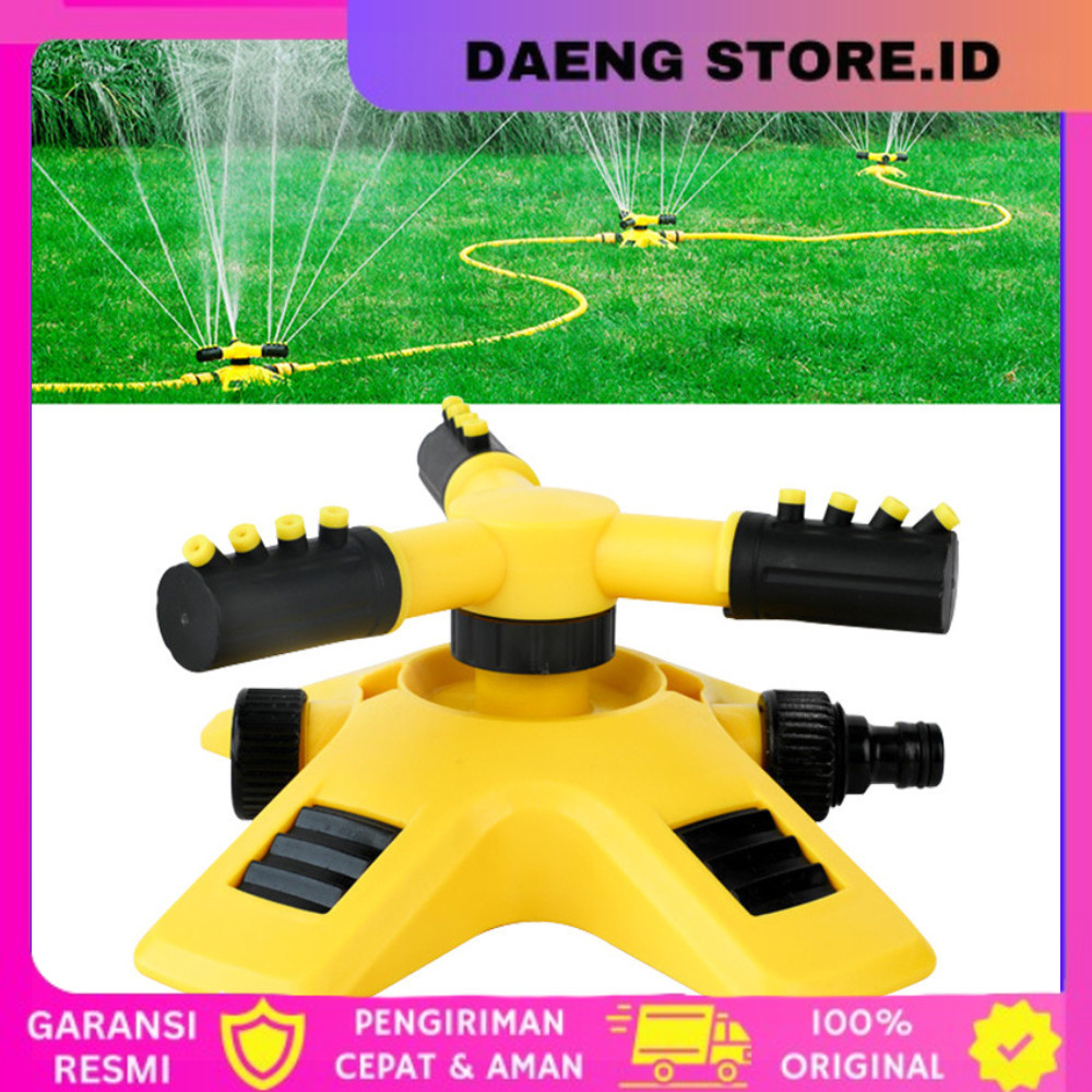 Jual Penyiram Tanaman Otomatis Putar 360 Derajat 3 Sprinkler Irigasi ...