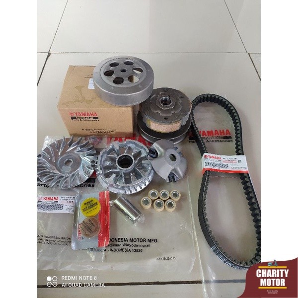 Product image COD, FULL SET PAKET CVT YAMAHA XEON KARBU,KODE 44D