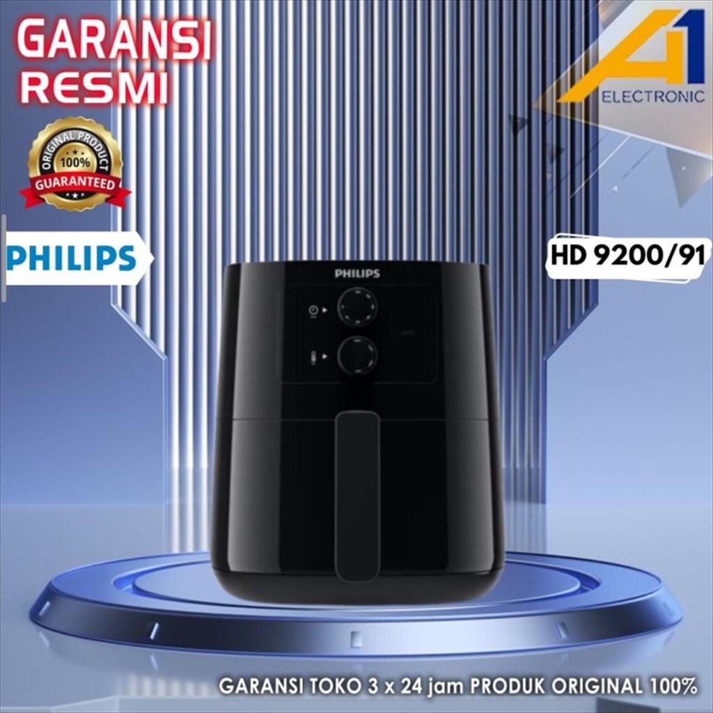 Jual PHILIPS Air Fryer HD9200/91 / HD 9200 Low Watt 800 Watt Garansi Resmi | Shopee Indonesia