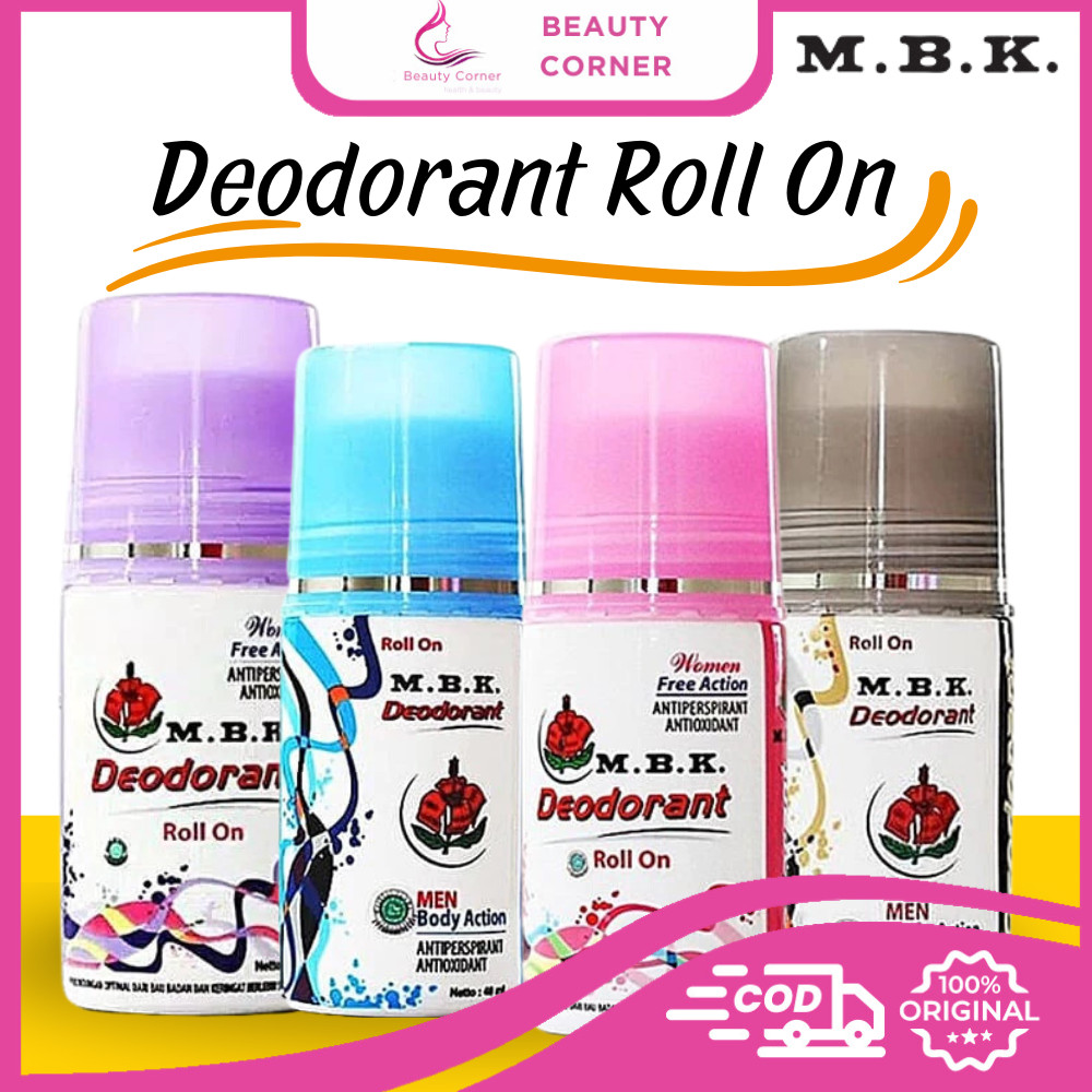 Jual M.B.K Deodorant Roll On - 40ml MBK | Shopee Indonesia