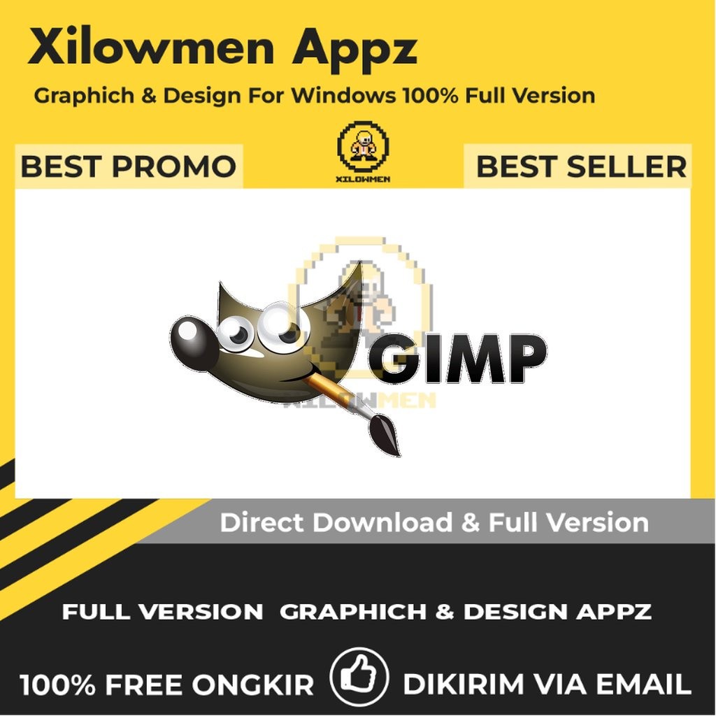 Jual [Full Version] GIMP Pro Design Graphics Lifetime Win OS ...