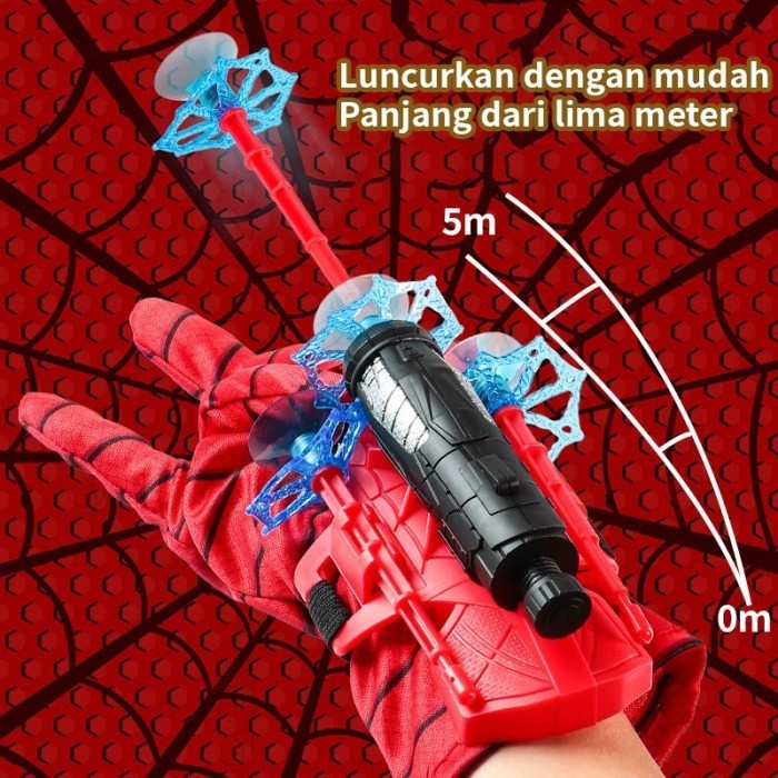 Jual NEW SPIDERMAN TOYS Mainan Anak Spider Super Hero Peluncur ...