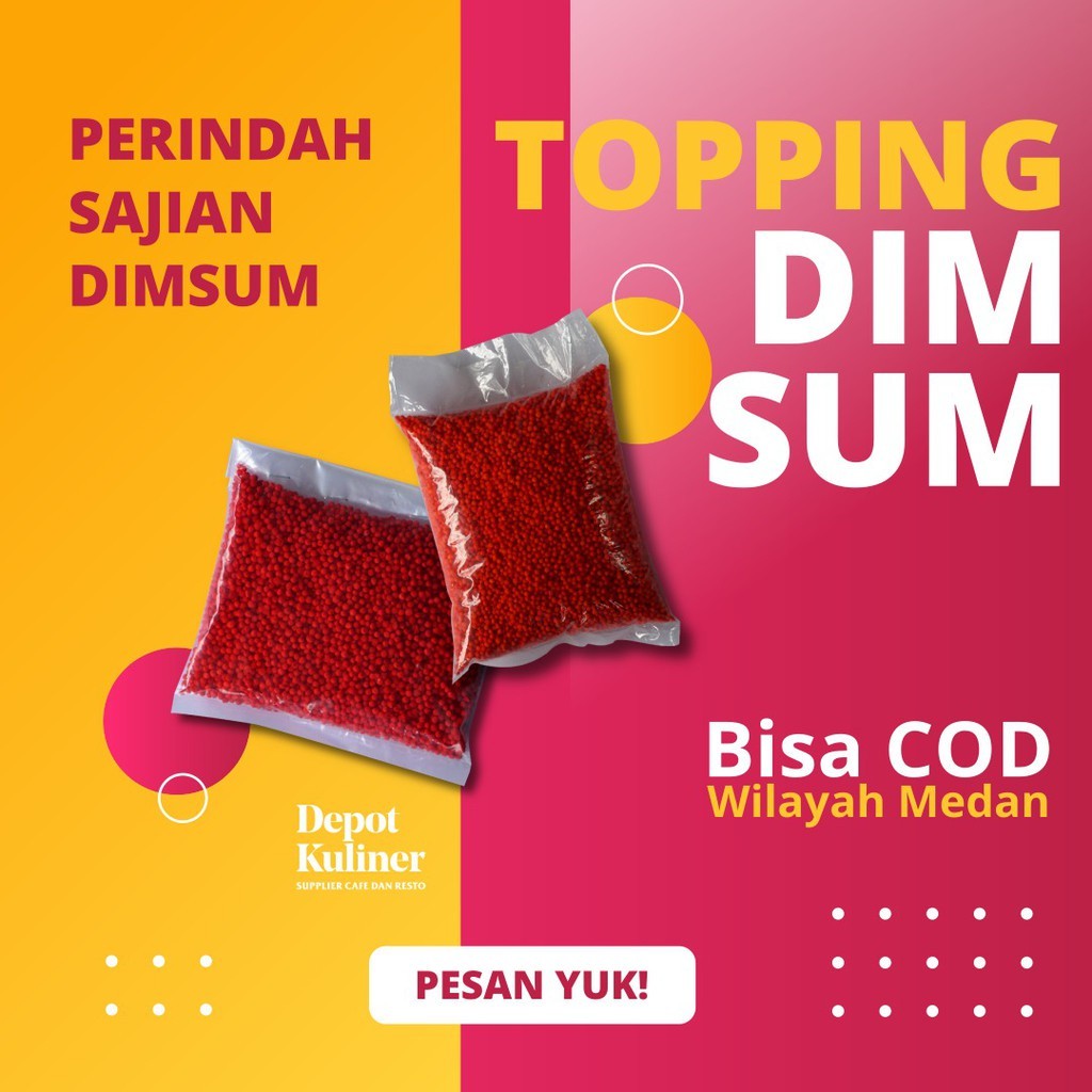 Jual Sagu Mutiara Topping Dimsum Siomay / Sagu Mata Ikan | Shopee Indonesia