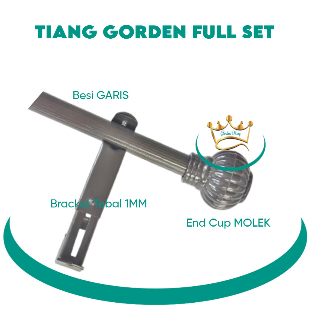 Jual Batang Tiang Rel Besi Gorden Minimalis Terbaru Bracket Besi Tebal ...