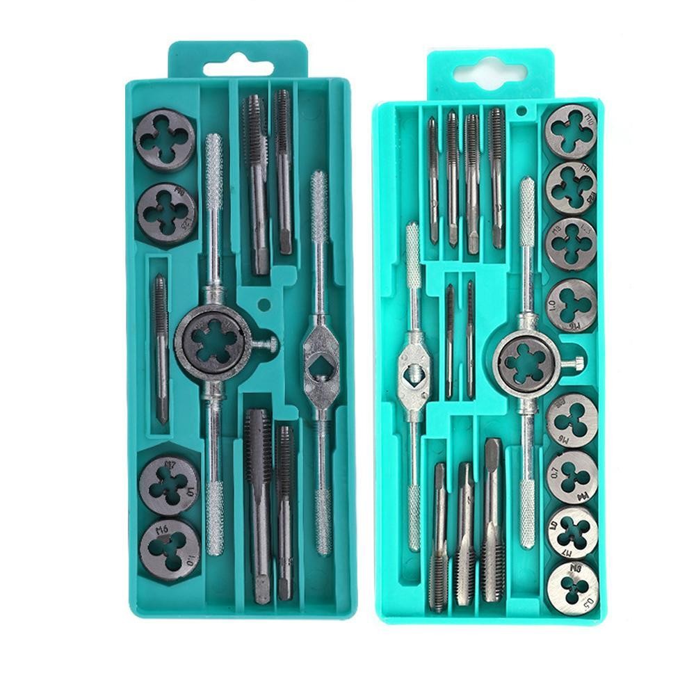 Jual Multifunction Tap And Die Set 12/20Pcs M3-M12 Metric Screw Thread ...
