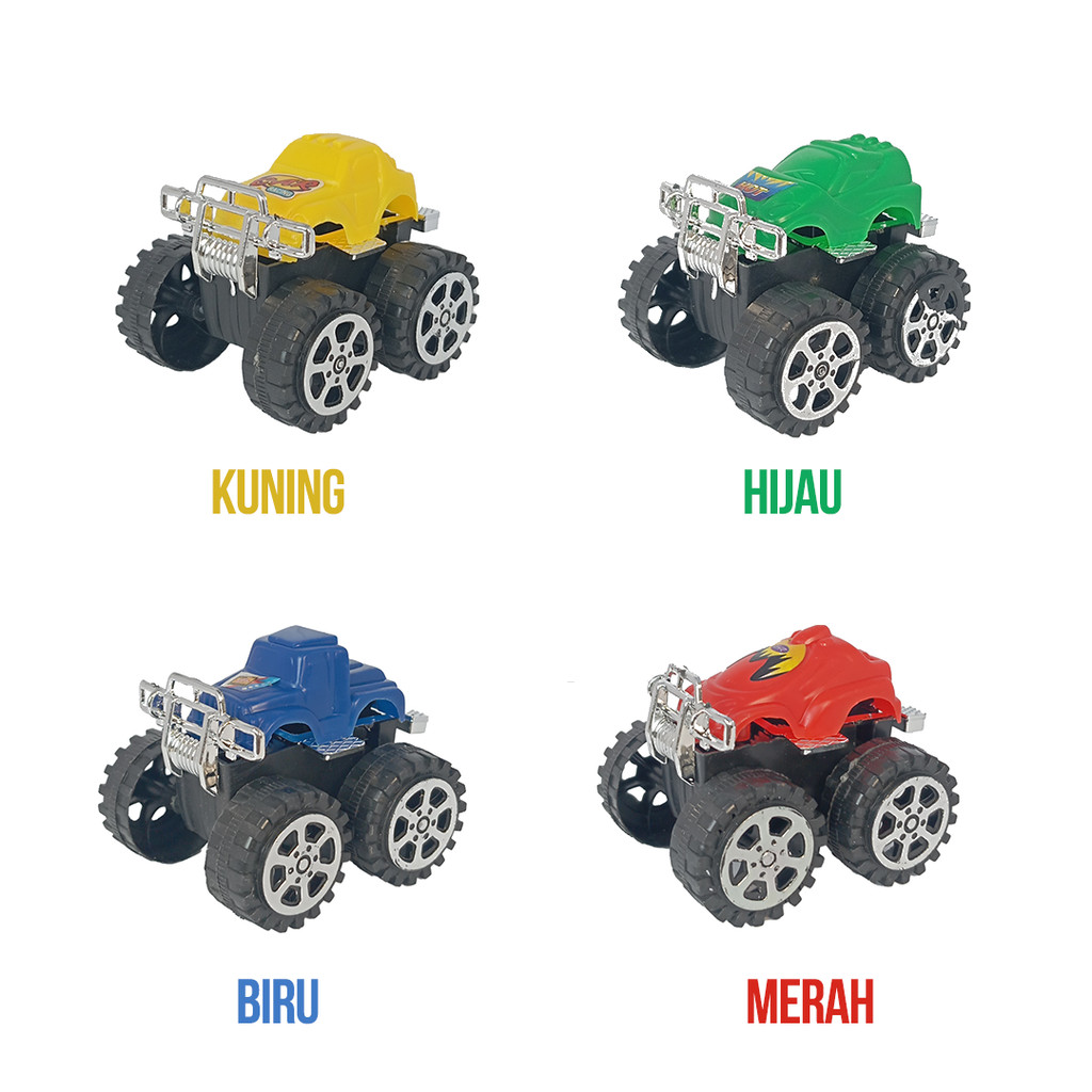 Jual Mainan Mobil OFFROAD JEEP Pullback Mobil Mini Rider PULL BACK CAR ...