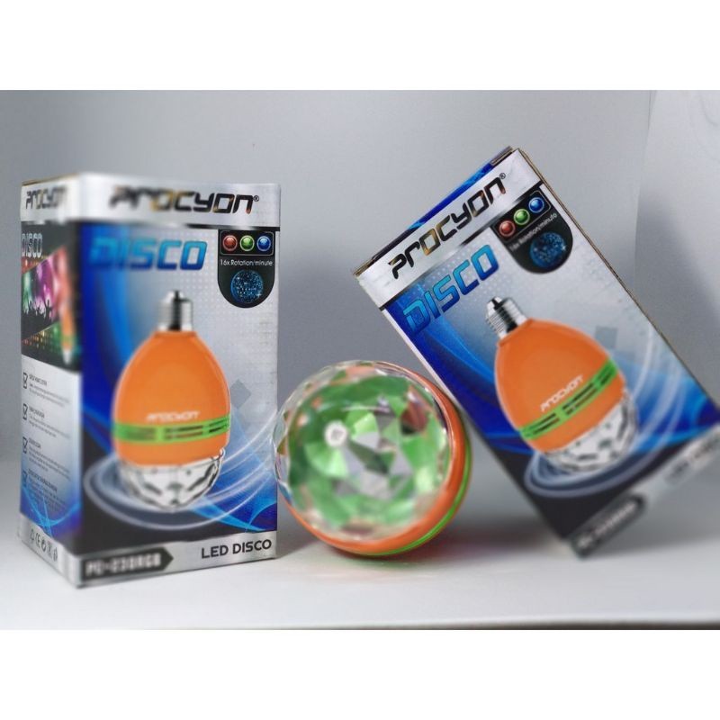 Jual Lampu LED Disco Putar Procyon Disko Warna-warni Rainbow | Shopee ...