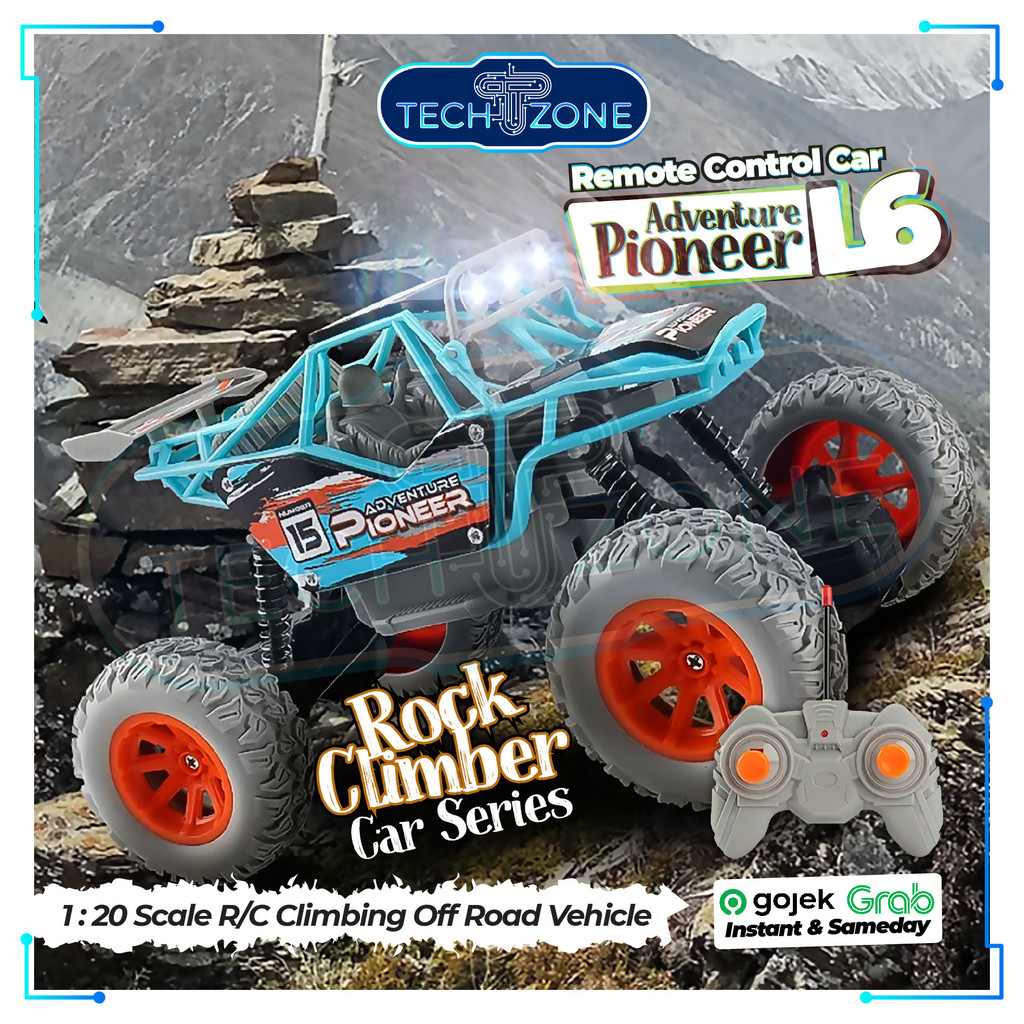 Jual Mainan REMOTE CONTROL ADVENTURE PIONEER 15 Mobil RC Monster Truck ...