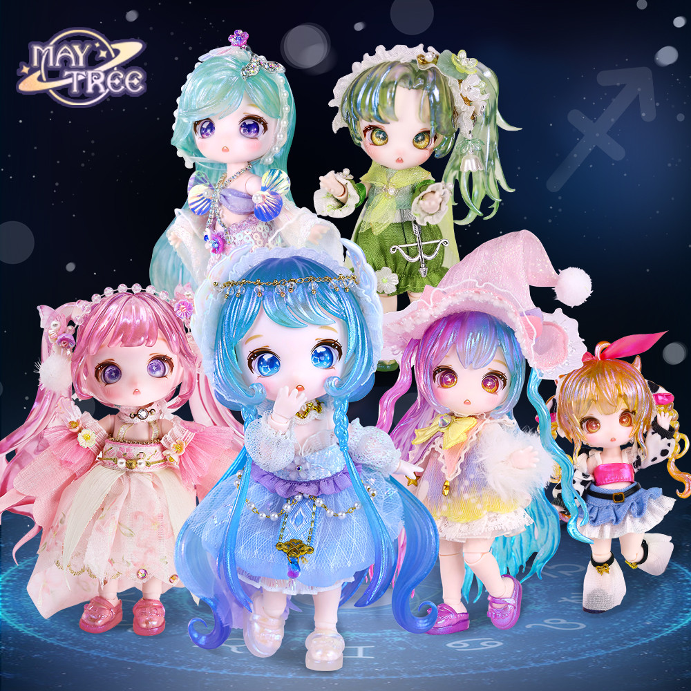Jual DBS Dream Fairy BJD OB11 doll MAYTREE 13 ball joints of the main ...