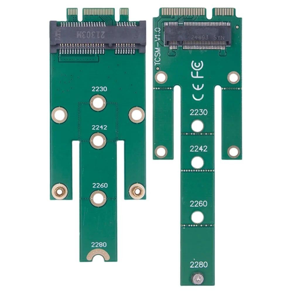 Jual MSATA To NGFF Convert Card MSATA SSD Male Converter Adapter Card ...