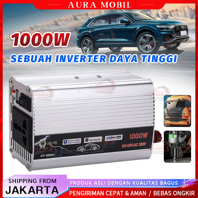 Jual Power Inverter 1000 Watt Power Inverter DC Ke AC Aki Listrik ...