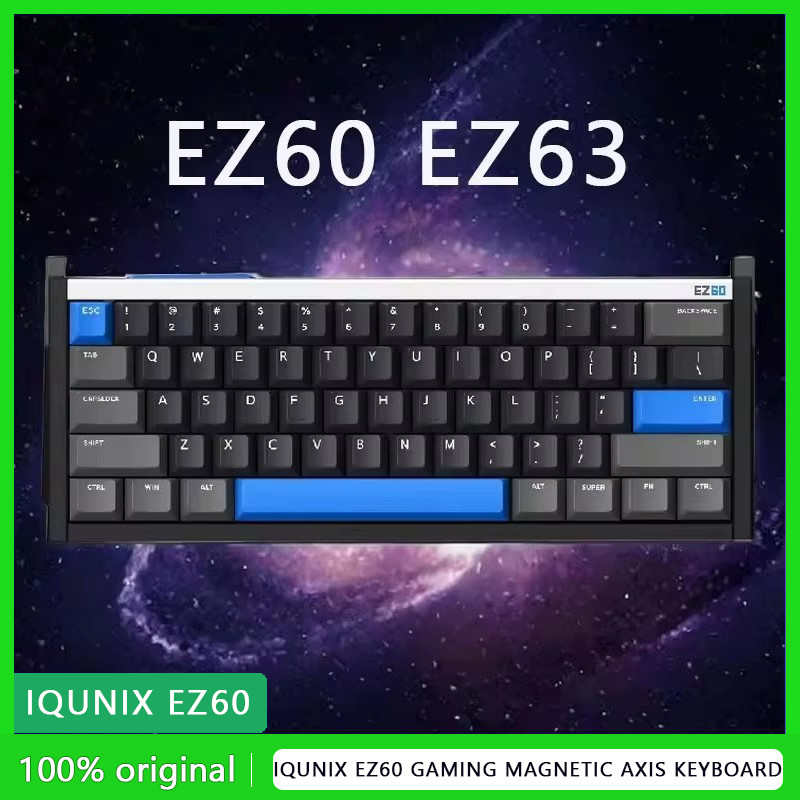 Jual IQUNIX Ez60 Gaming Magnetic Axis Keyboard Ez63 Wired Gaming Ofiice ...