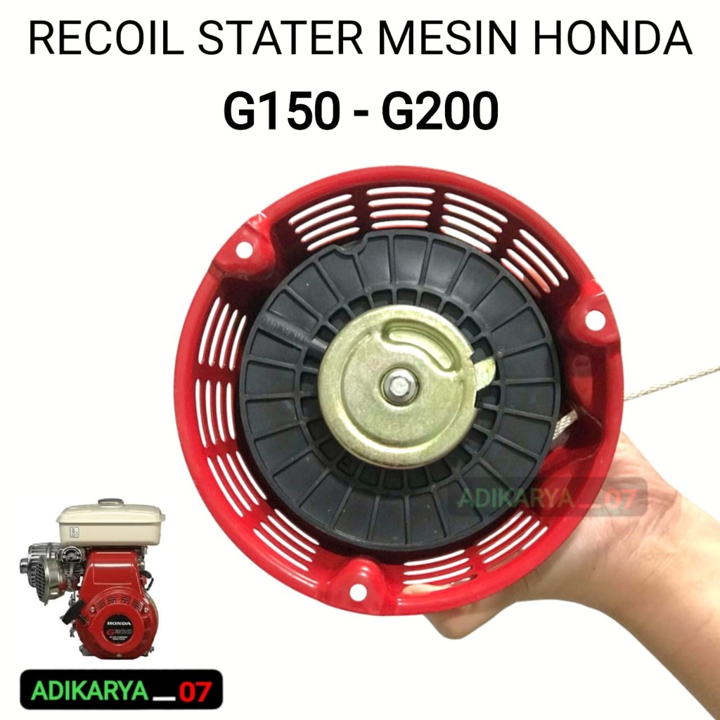 Jual Recoil Stater G150 G200 Tarikan Mesin G150 Recoil Stater Mesin GX Recoil Stater G150 G200 ...