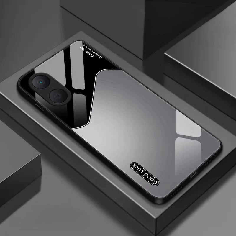 Jual Case OPPO A78 4G / A78 5G casing tempered glass fashion case ...
