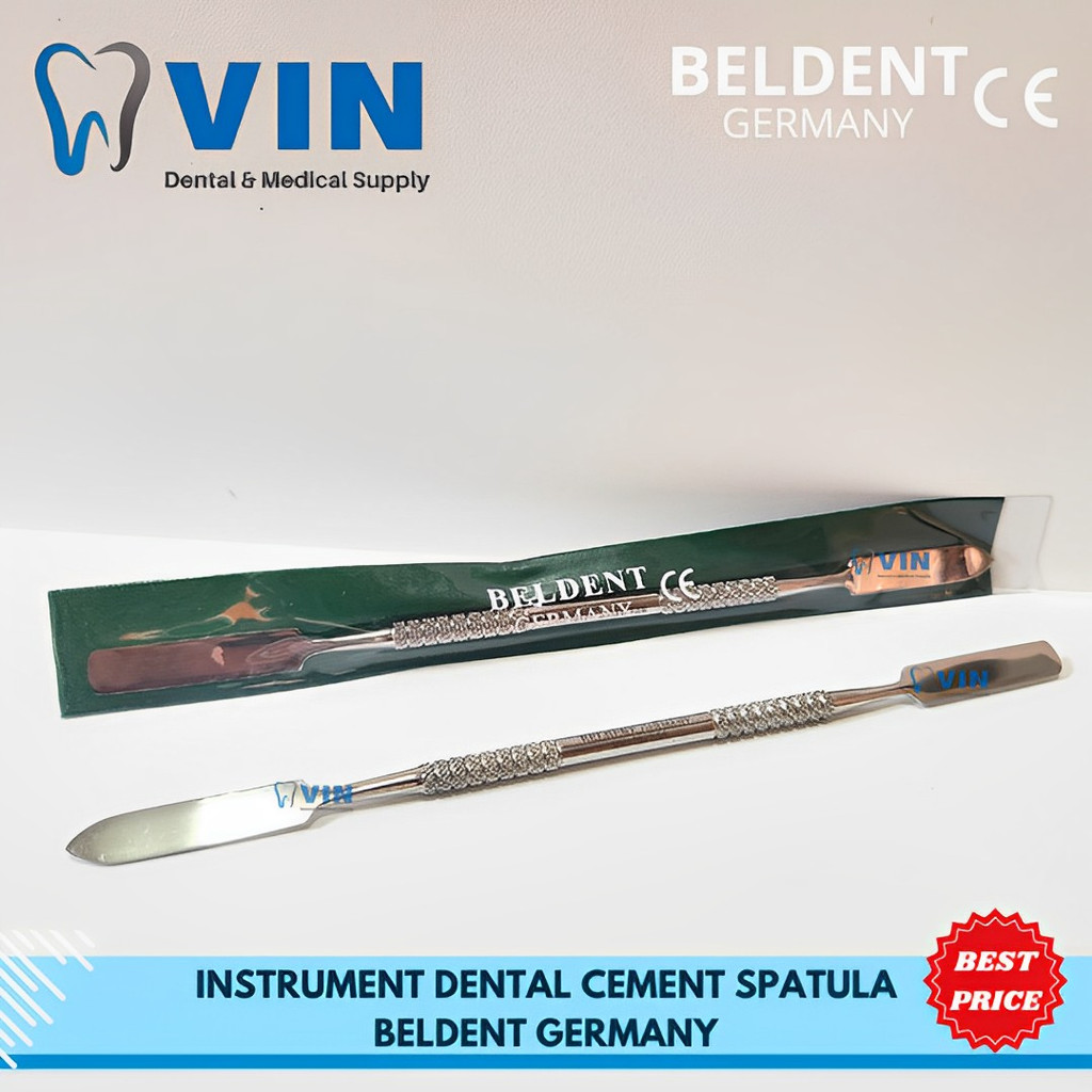 Jual Dental cement spatula / spatel semen mixing instrumen pengaduk lem ...