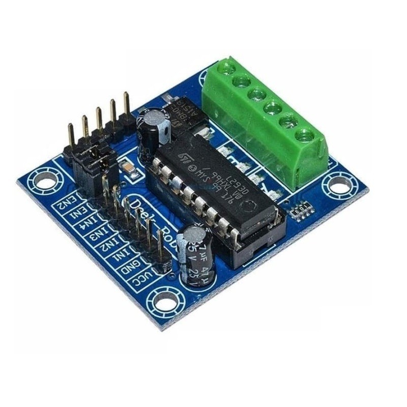 Jual Mini L293D Motor Driver Module Dual H Bridge 4 5 25V DC | Shopee ...