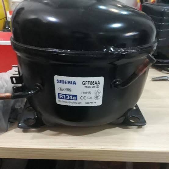 Jual KOMPRESOR SIBERIA GFF86AA 1/4PK COMPRESSOR KULKAS, FREZER R134 | Shopee Indonesia