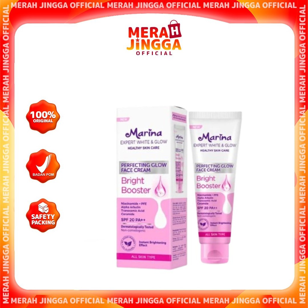 Jual Marina Expert White & Glow Perfecting Glow Face Cream–Bright ...