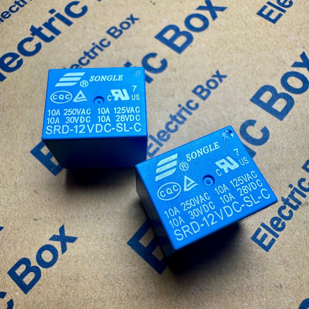 Jual relay 12v 10A 5pin songle | Shopee Indonesia