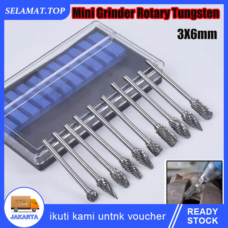 Jual Mata Bor Tuner Porting 1 Set Lengkap Isi 10 PCS Cuner Porter ...