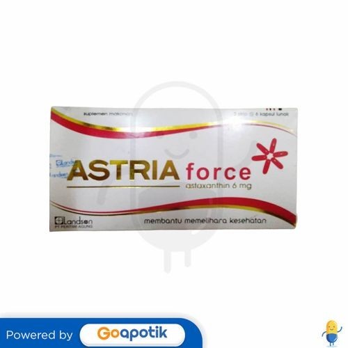 Jual Astria Force 6 Mg Box 12 Kapsul | Shopee Indonesia