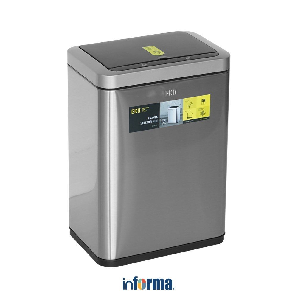 Jual Informa Eko 12 ltr Bravia Tempat Sampah Sensor Gerak Tong Sampah ...
