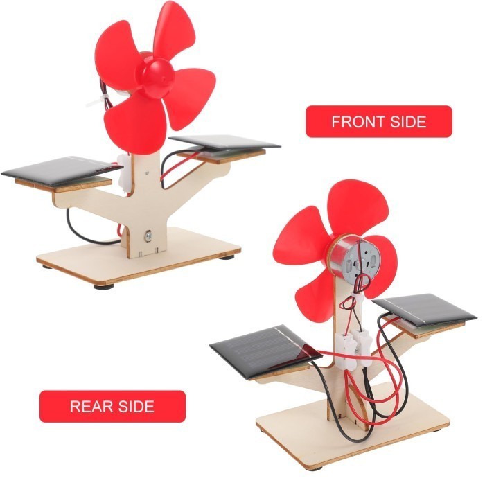 Jual DIY Kit Edukasi Solar Panel Paket Paket Rangkaian Dinamo Kipas ...