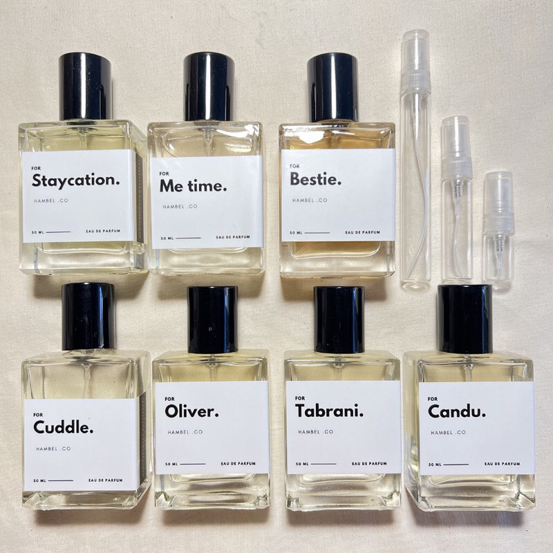 Jual DECANT PARFUM HAMBEL CO 10ml Share In Jar Tester Original (Oliver ...