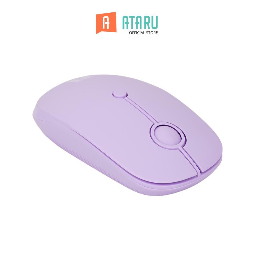 Jual Ataru Mouse Wireless I330 - Ungu Dusty Aksesoris Laptop Alat ...