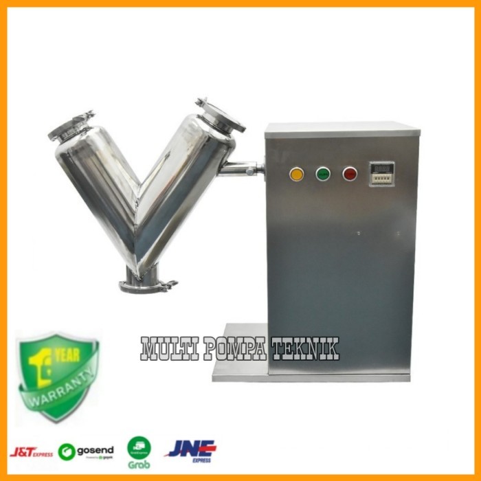 Jual VH-8 Small Dry Powder Mixer Raw Material Mixer Powder 8L barrel ...