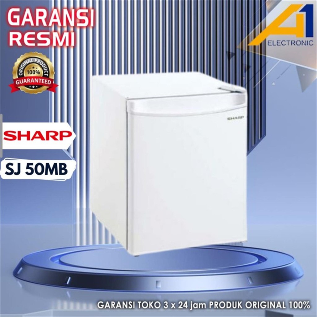 Jual Kulkas Portable SHARP SJ 50MB XW / SJ50MB Minibar 50 L | Shopee ...