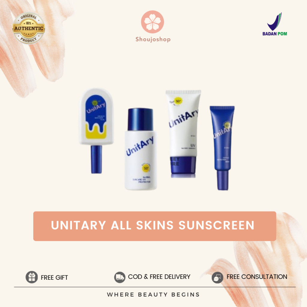 Jual UNITARY All Skins Sunscreen SPF 50+ | Shopee Indonesia