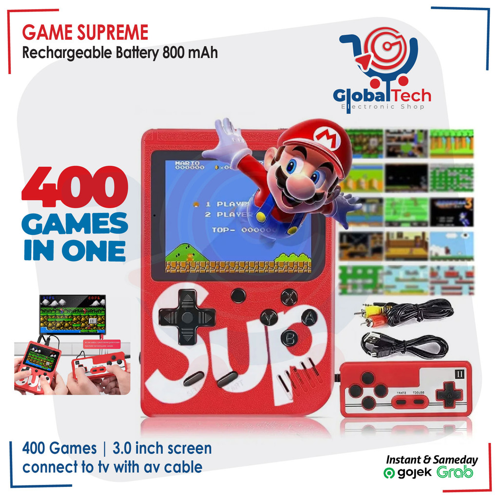 Jual Gamebox Supreme 400 game Nintendo Console Gameboy Gamebot Gimbot | Shopee Indonesia