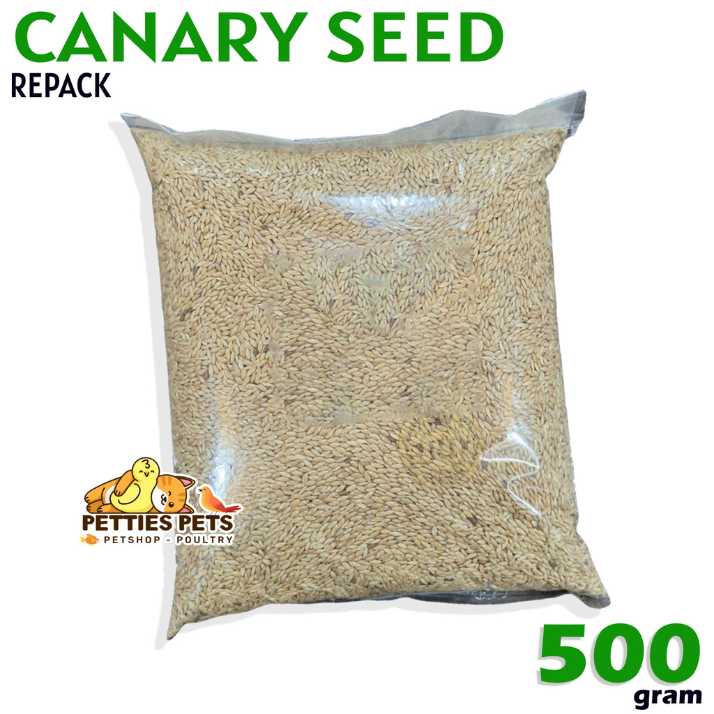 Jual PTS Canary Seed Kenari Seed merk Vita kemasan repack 500 gram ...