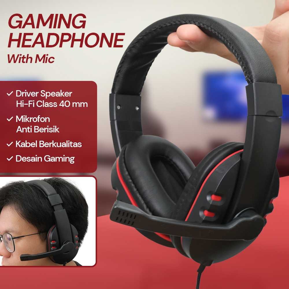 Jual SOYTO Gaming Headphone Headset with Mic - GM003 X SERENITY | Shopee Indonesia
