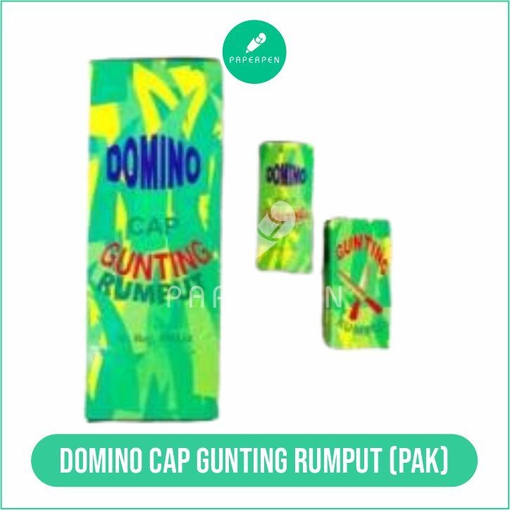 Jual [S_ATK] Domino Cap Gunting Rumput (Pak) | Shopee Indonesia