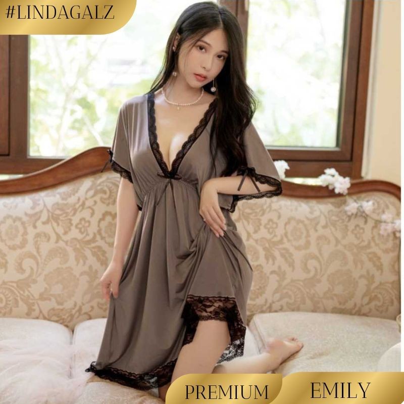 Jual LindaGalz EMILY Pakaian Tidur Wanita Dewasa / Lingerie Sexy Jumbo 1268 Sexy Lingerie Big ...