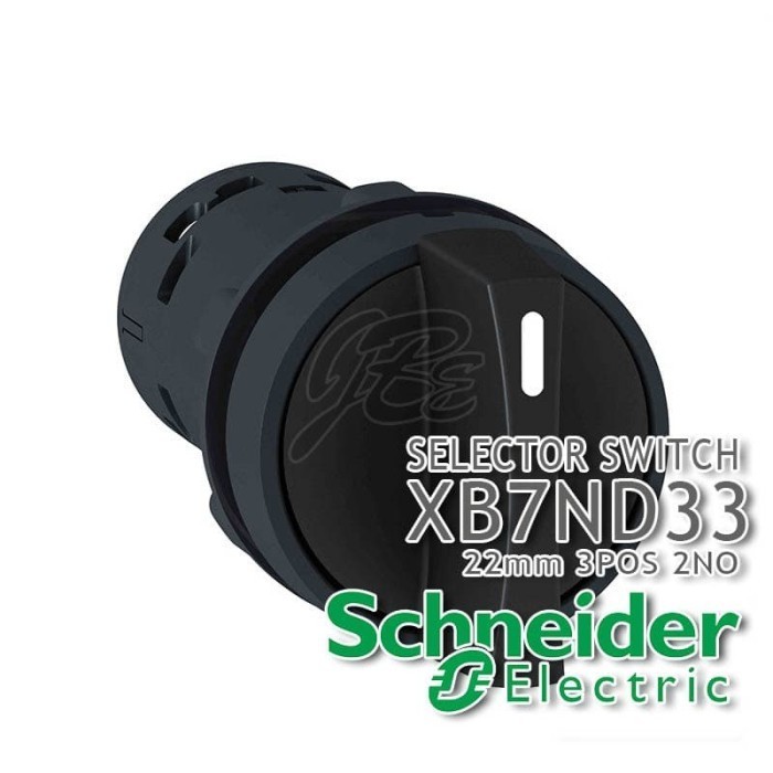 Jual Selector Switch Monolitik 3 Posisi Schneider XB7ND33 | Shopee ...