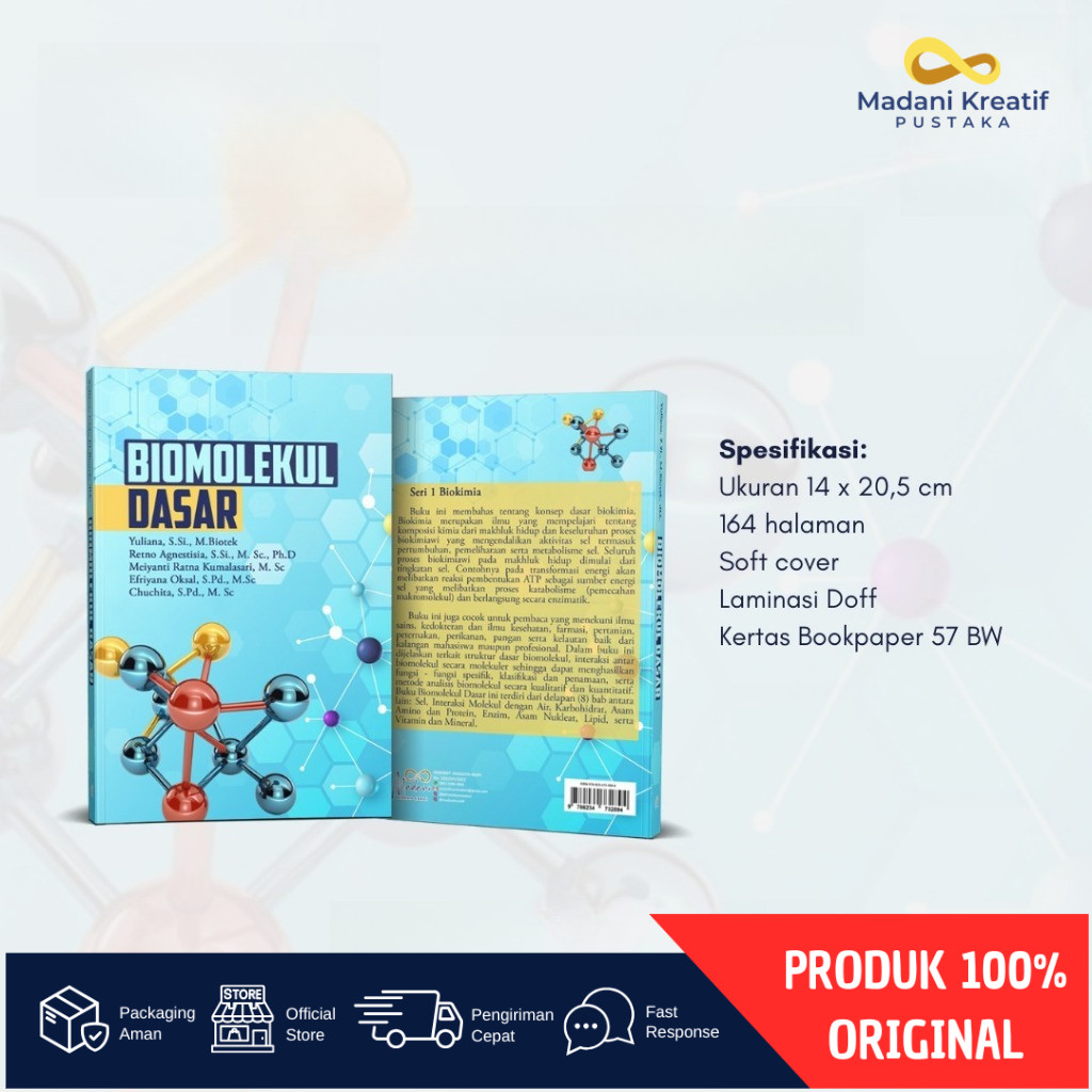 Jual Buku Biomolekul Dasar - Madani Pustaka | Shopee Indonesia