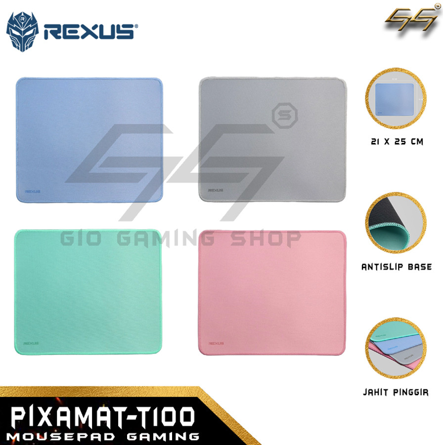Jual Rexus Pixmat T100 T-100 Mousepad Gaming Anti Slip Mouse Pad ...