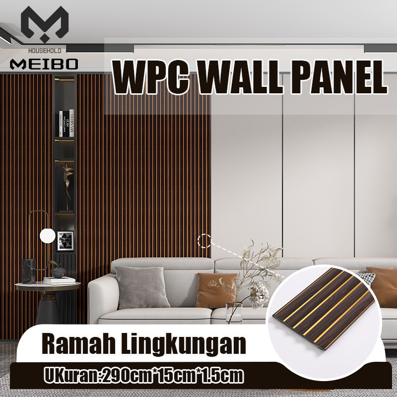 Jual Wood WPC Wall Panel 2.9Meter*16Cm Dekorasi Dinding Anti Rayap Dan Anti Air WPC Aestetic ...