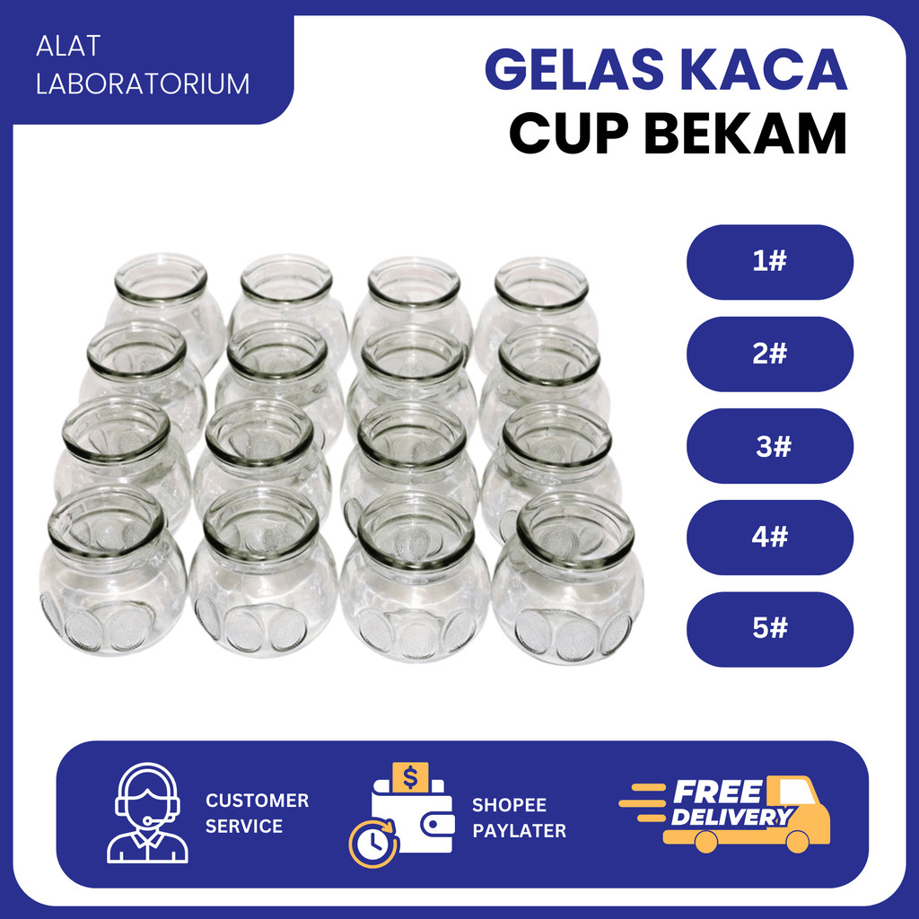Jual Cup Bekam Vakum Kaca / Alat Terapi Bekam Kesehatan / Kop Bekam ...