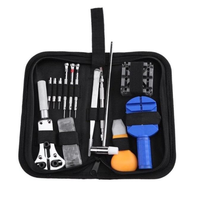 Jual Alat LENGKAP Servis Jam Tangan Reparasi Tali Buka Batre Service ...